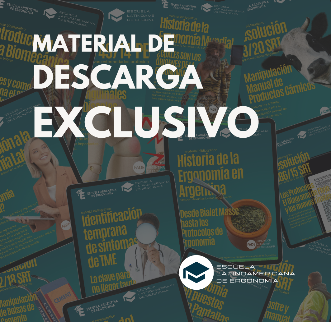 Método Snook & Ciriello – Escuela Latinoamericana de Ergonomía